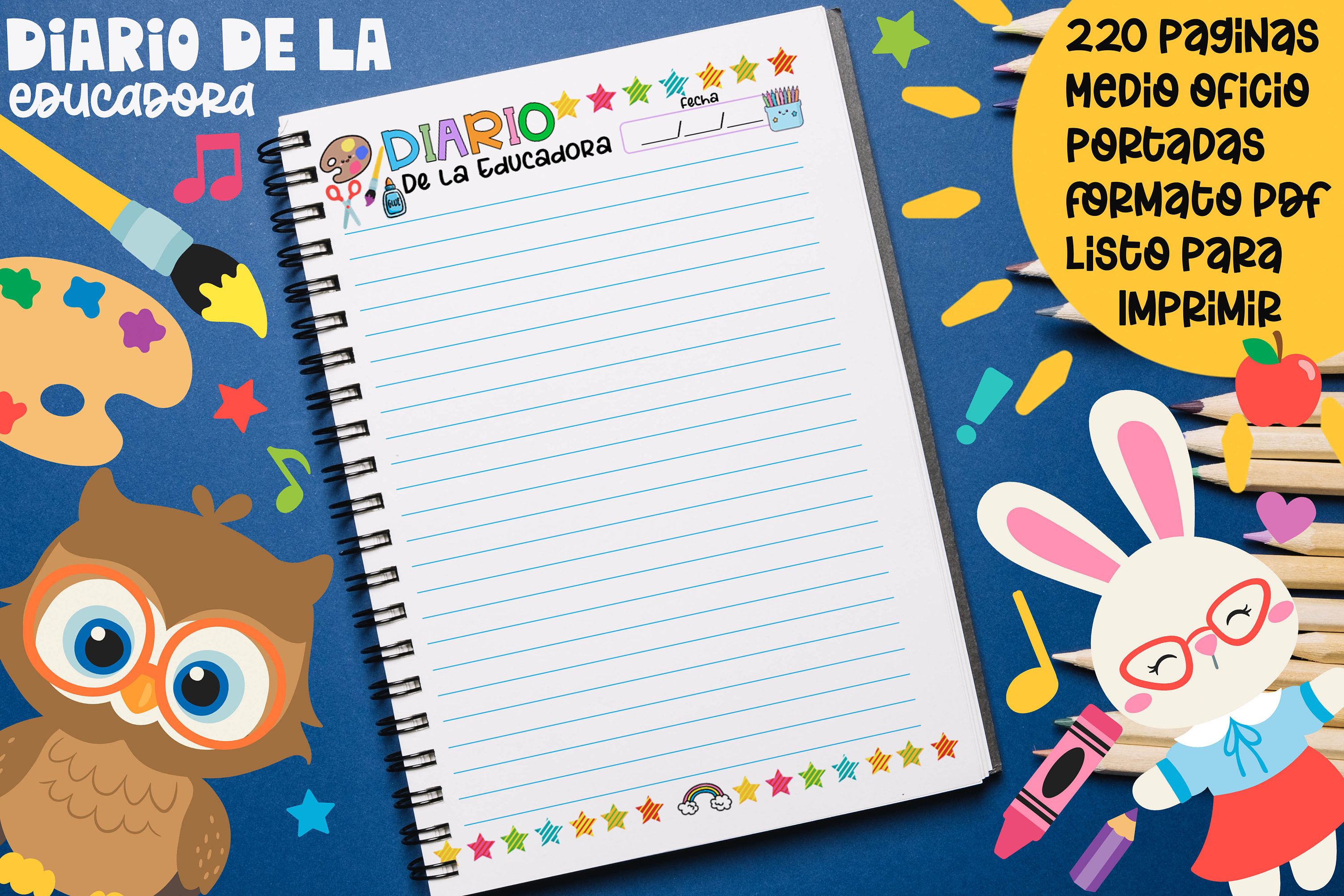 2 kit Diarios/ Educadora + Bitácora Docente, Instrumento de evaluación ...
