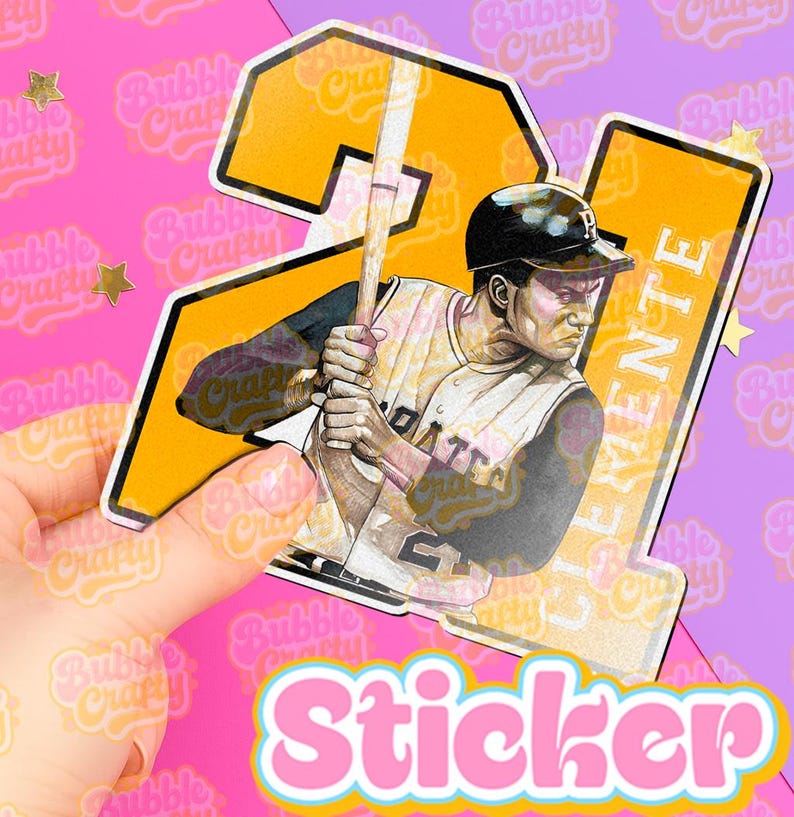 Bundle Sticker Puerto Rico / Puerto Rico Sticker / Roberto Clemente ...