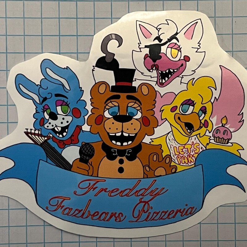 Fnaf2 Stickers - Etsy