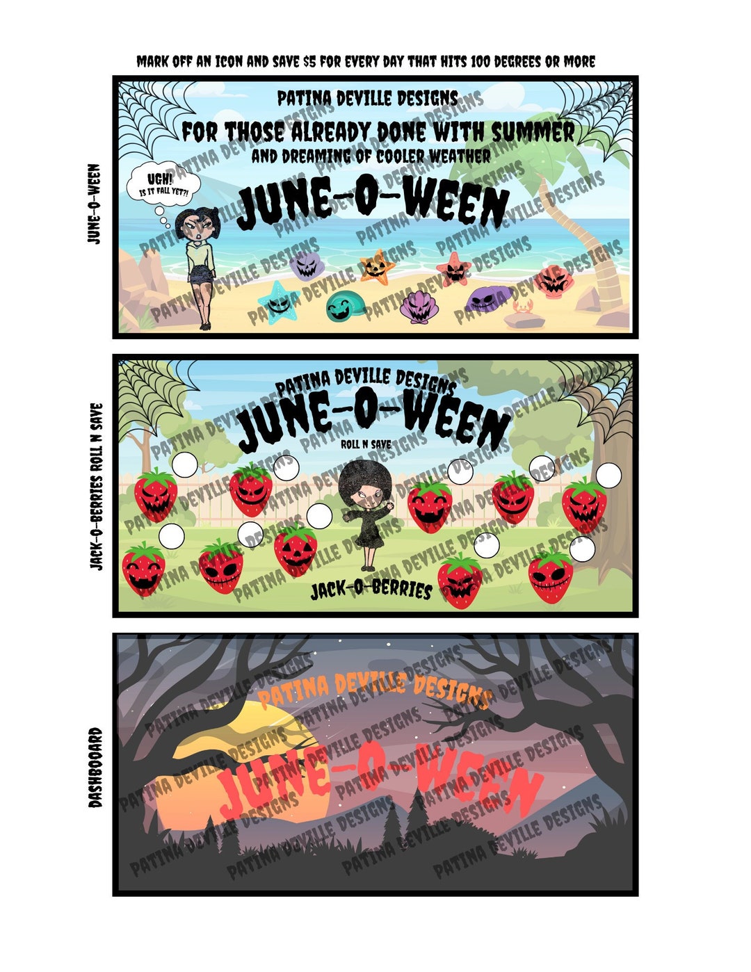 June-o-ween Jack-o-berries - Etsy