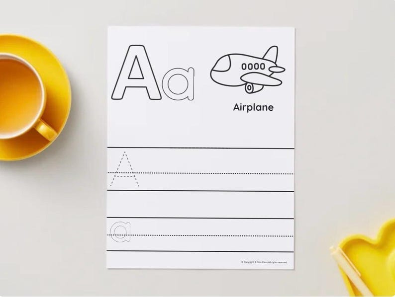 26 Printable Alphabet Tracing Worksheets | Handwriting Practice (PDF ...