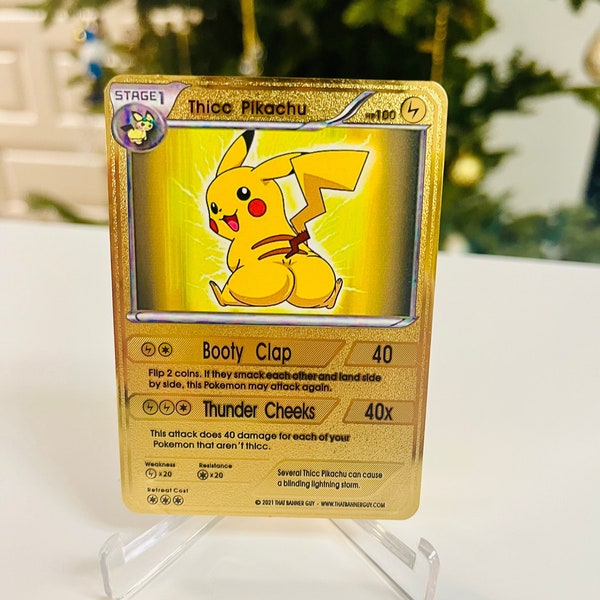 Thicc Pikachu - Etsy