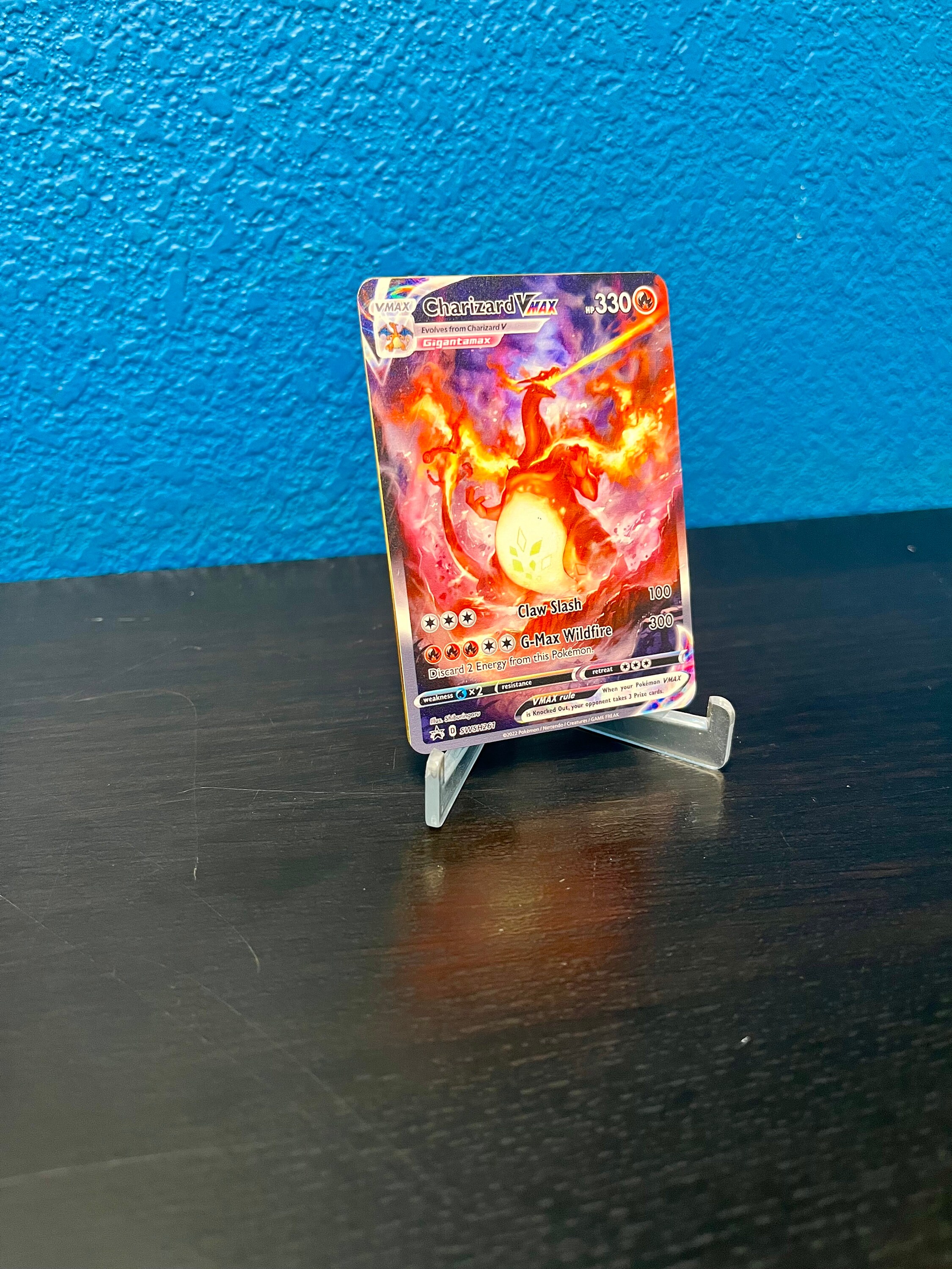 Charizard VMAX Custom Gold Metal Pokemon Card - Etsy