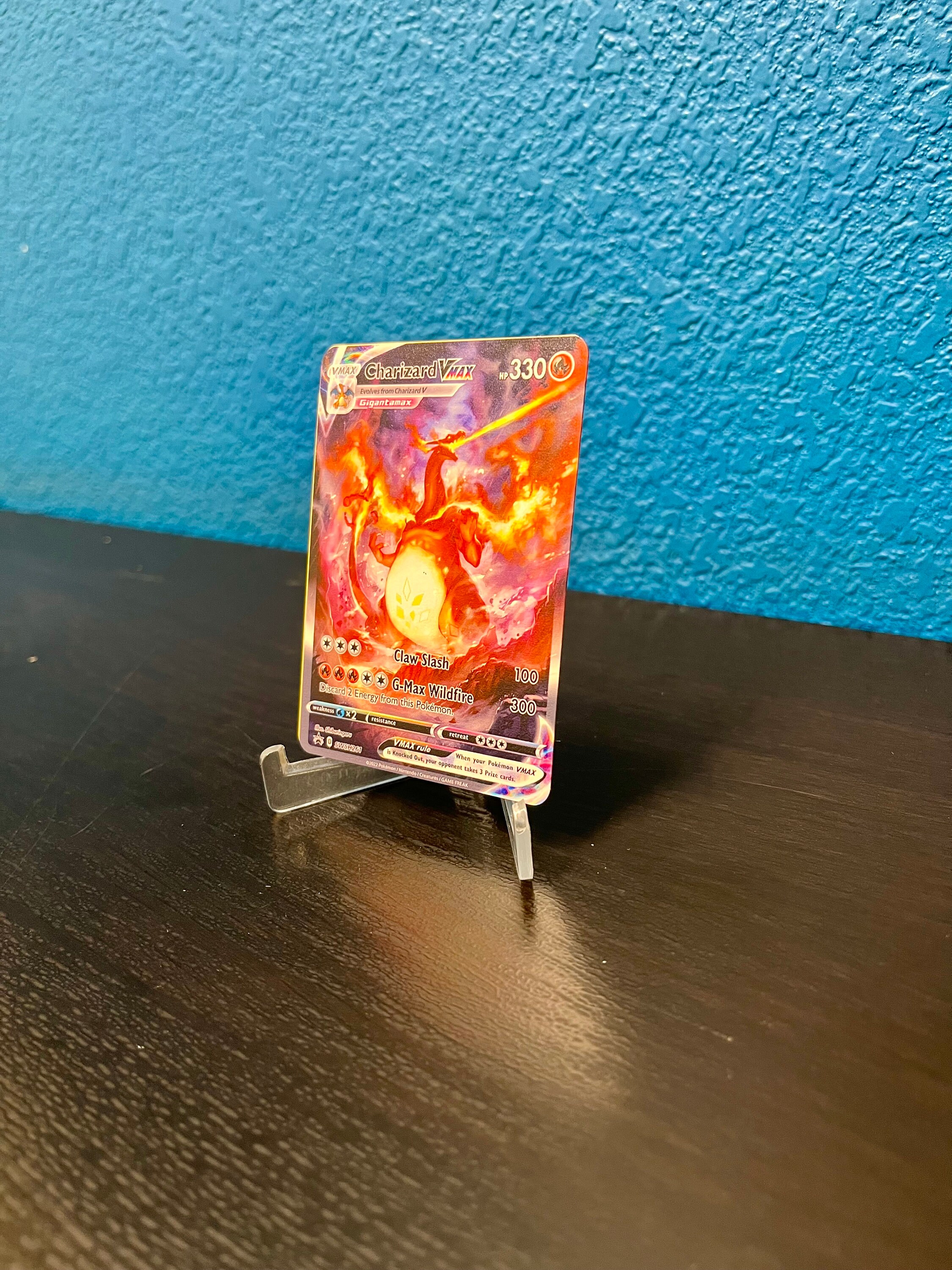 Charizard VMAX Custom Gold Metal Pokemon Card - Etsy