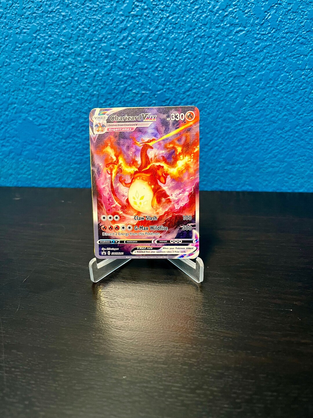 Charizard VMAX Custom Gold Metal Pokemon Card - Etsy