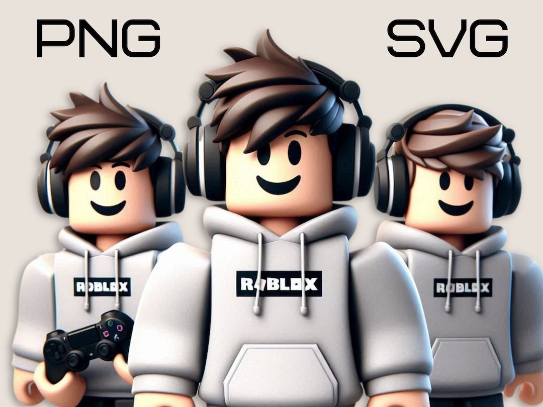 Gamerboy Roblox Png File, Roblox Svg File, Roblox Character Png Clipart ...