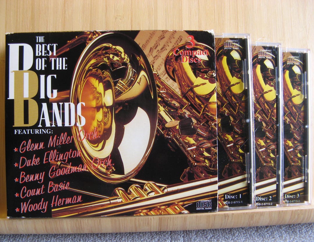 Boxed 3 CD Set of the Best of the BIG BANDS: Glenn Miller, Benny ...