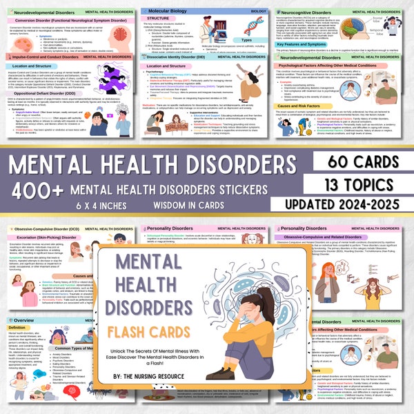 Nursing Flashcards - Etsy UK