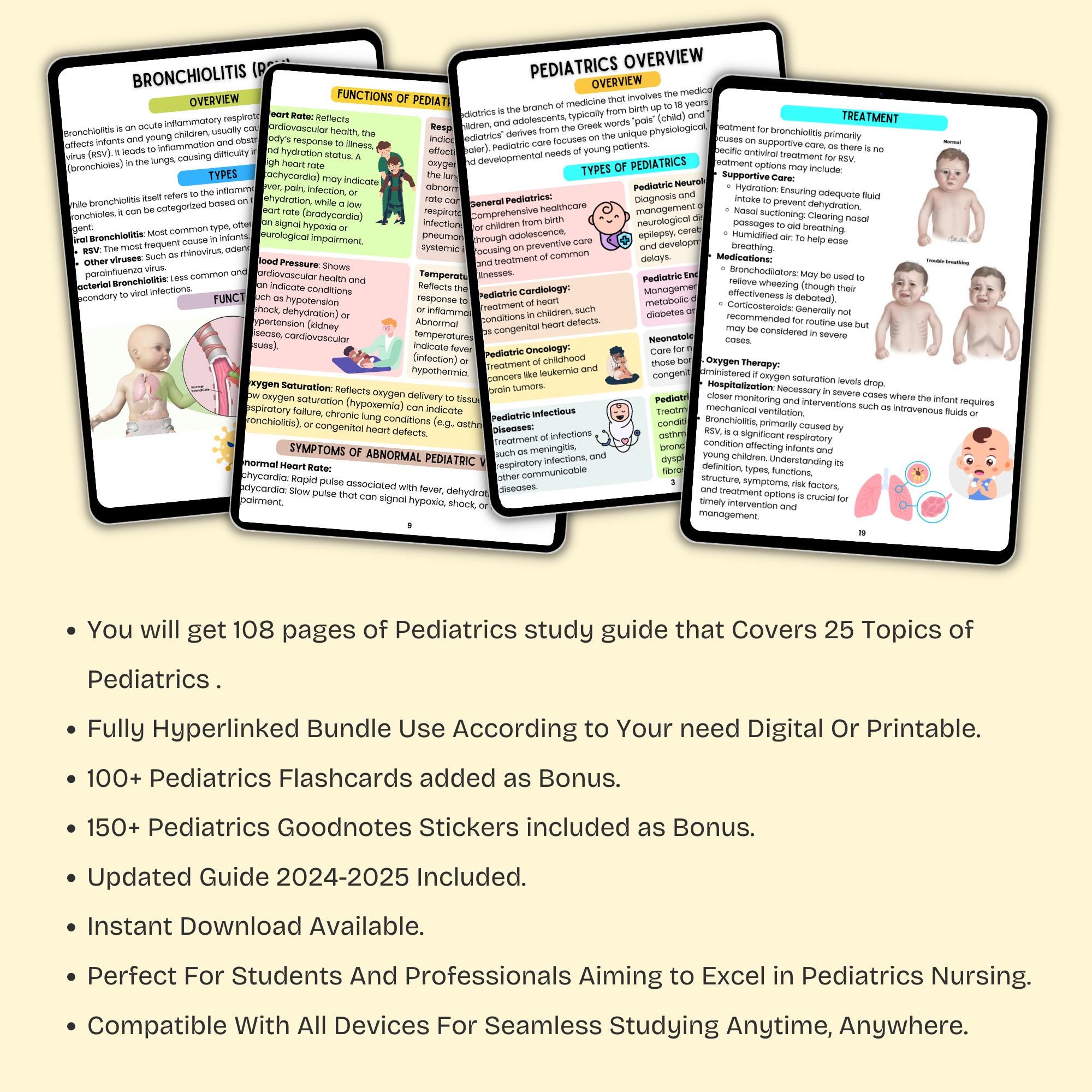 Pediatrics Study Guide With Flashcards | Pediatric Nursing | Nursing ...