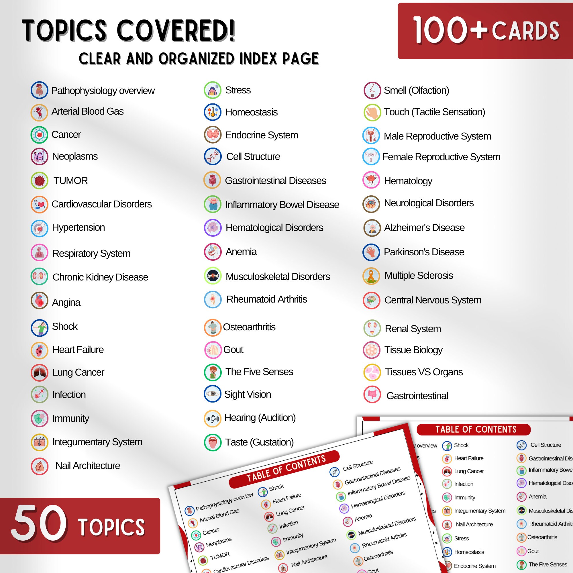 100+ Pathophysiology Flashcards | Pathophysiology Study Guide ...