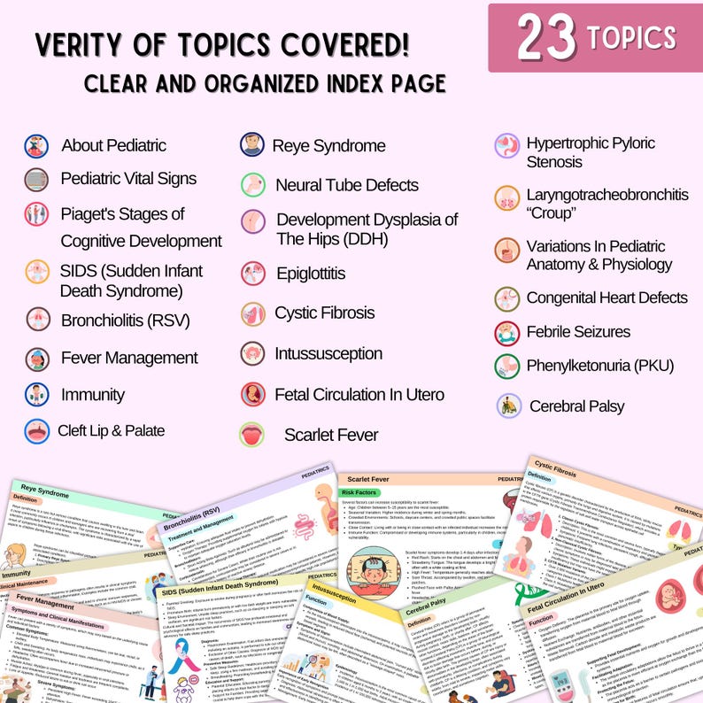 100+ Pediatrics Flashcards | Pediatrics Nursing Study Guide | Nursing ...