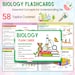 170+ Biology Flashcards Bundle | Biology Notes | Study Guide | Biology ...