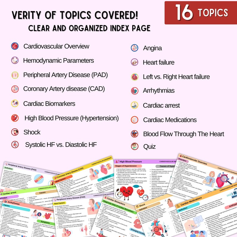 Cardiovascular Disorders Flashcards | Cardiac Nursing | Nursing Notes ...