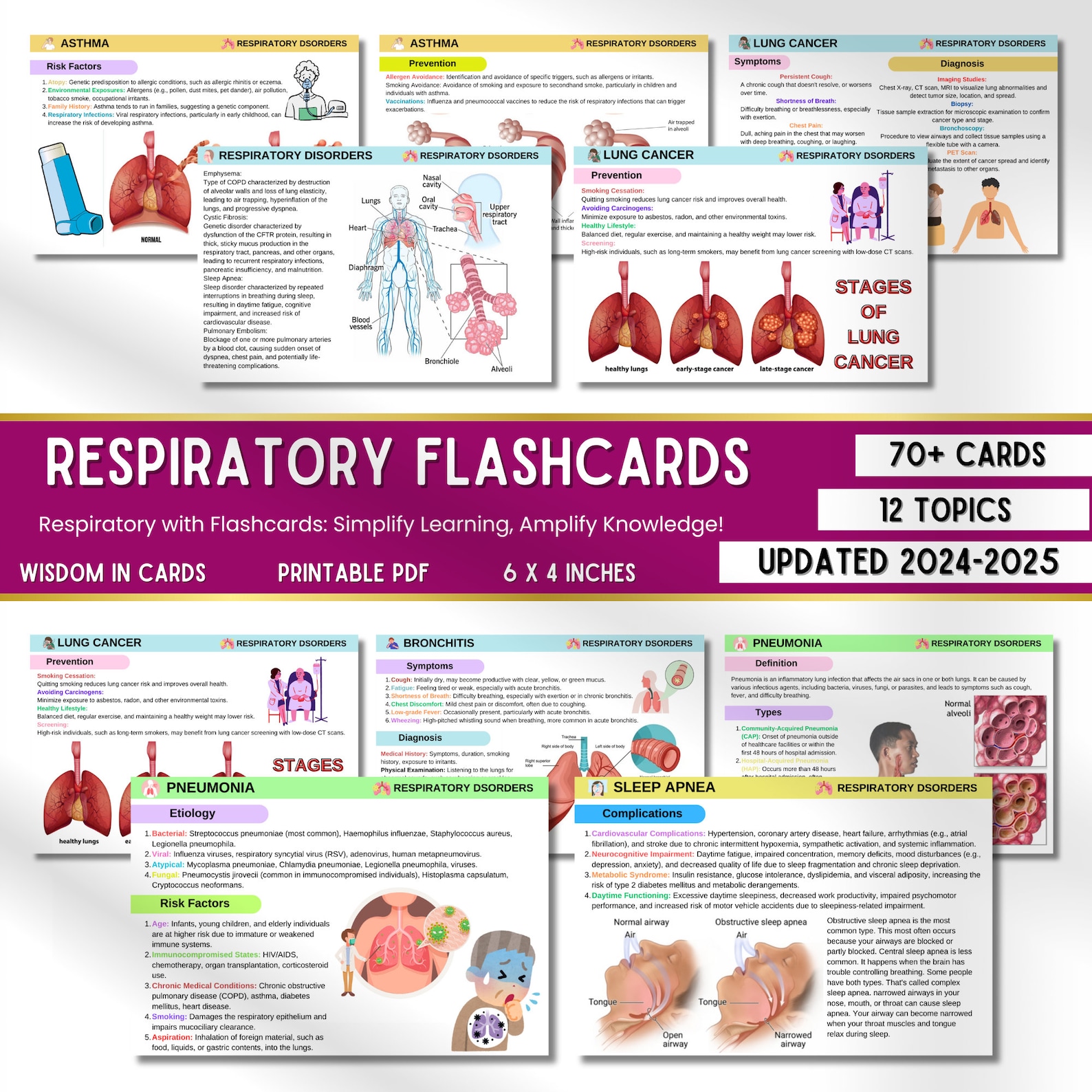 Respiratory System Flashcards | Respiratory Therapy Notes | Nursing ...