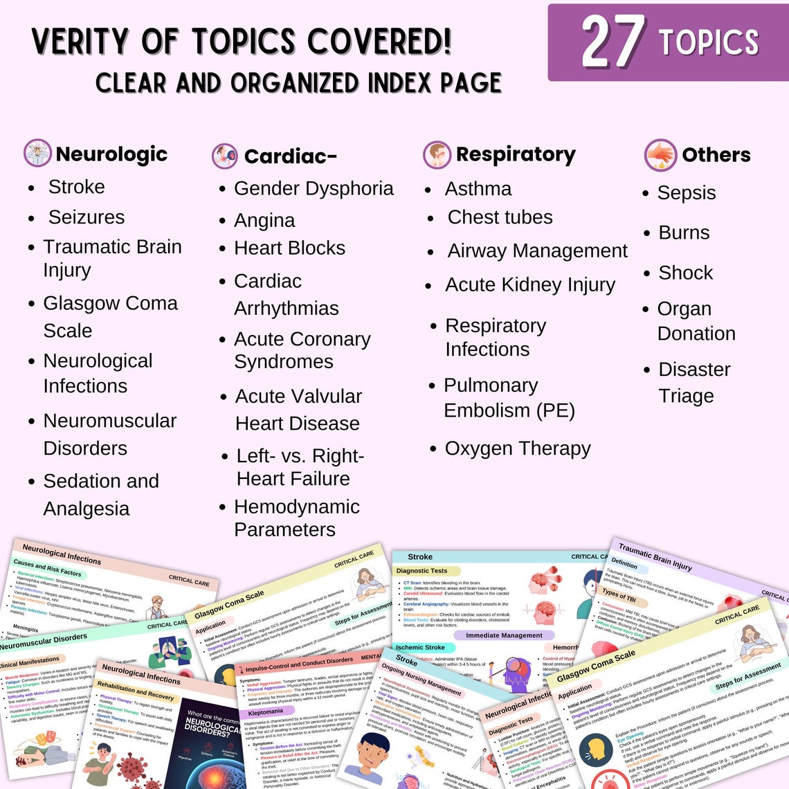 Critical Care Flashcards | Critical Care Nurse | Nursing Notes | ICU ...