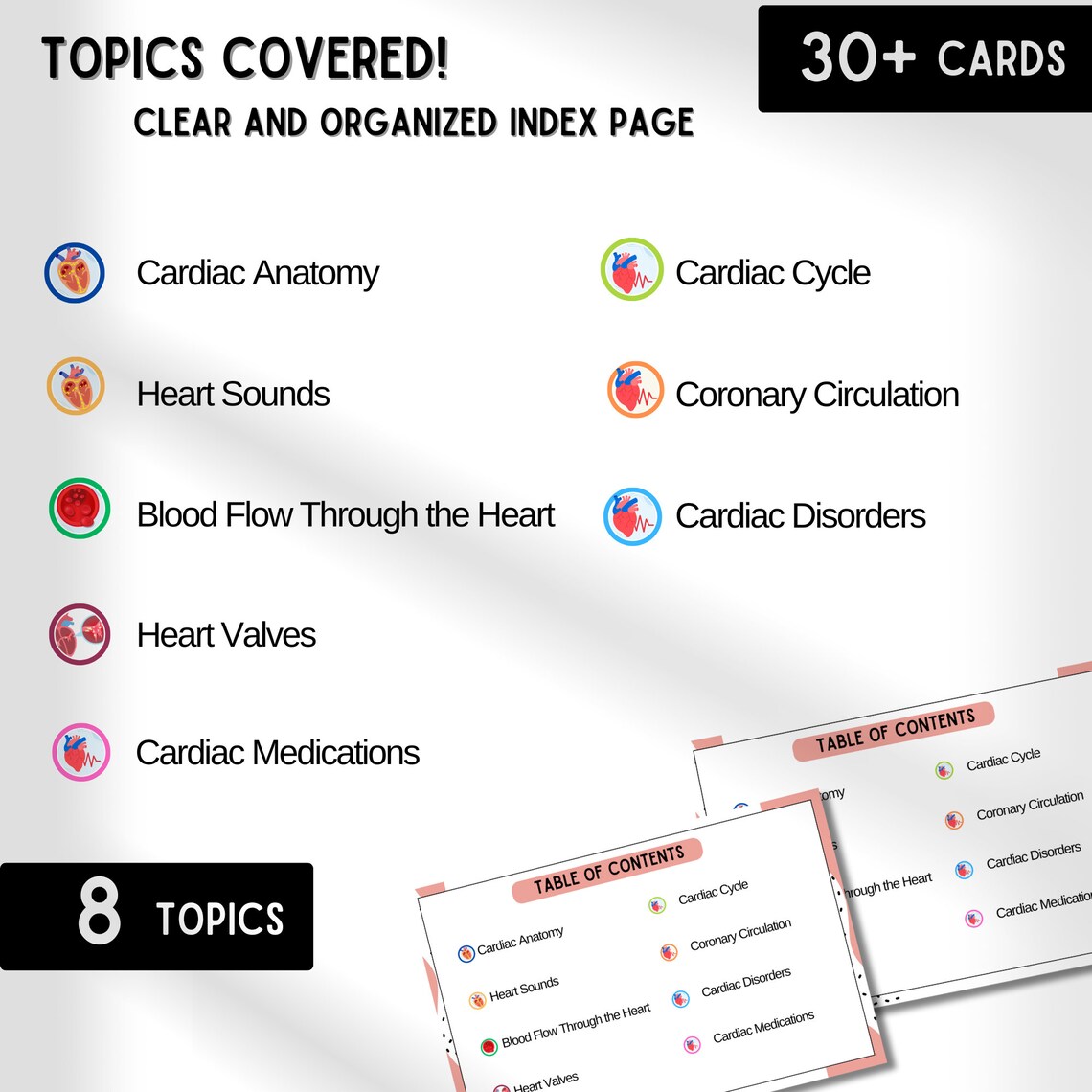 Cardiac Anatomy Flashcards | Cardiovascular System | Heart Anatomy ...