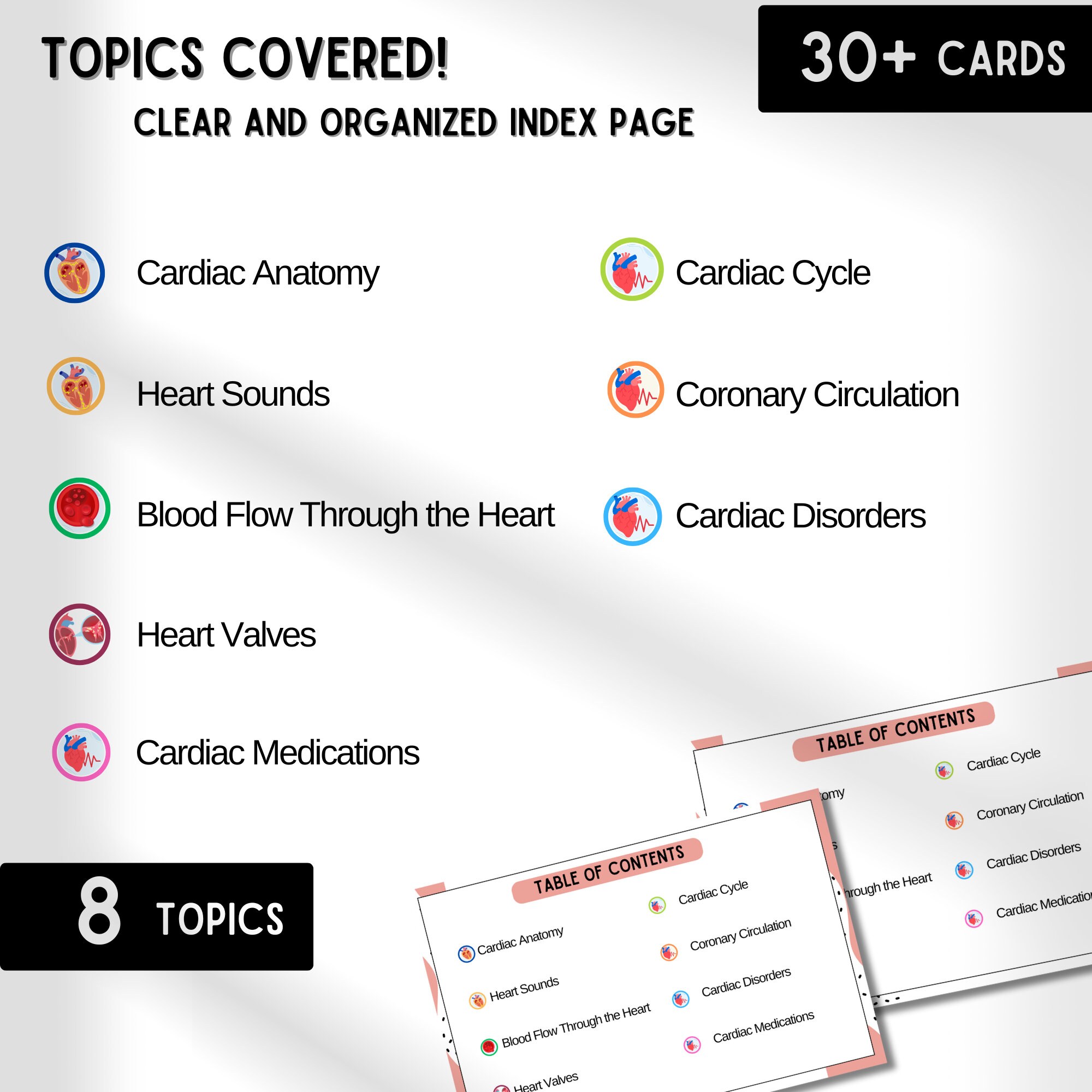 Cardiac Anatomy Flashcards | Cardiovascular System | Heart Anatomy ...