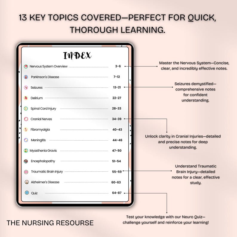 Neurology Study Guide | Neuro Anatomy | Neurological System | Brain ...