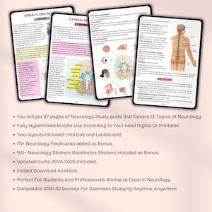 Neurology Study Guide | Neuro Anatomy | Neurological System | Brain ...