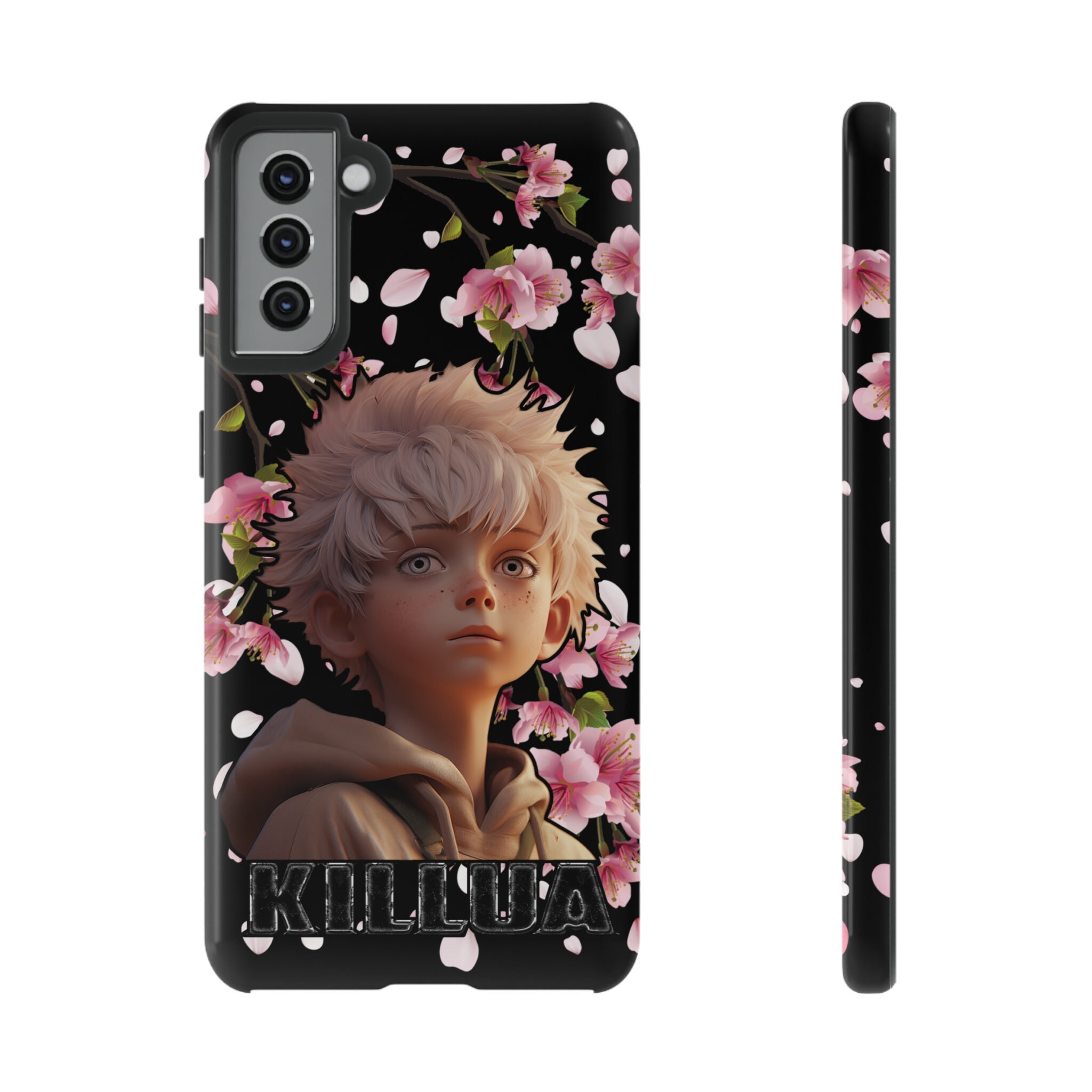 Killua Zoldyck Soft Aesthetic Pastel Pink Anime Hunter X Hunter Phone ...