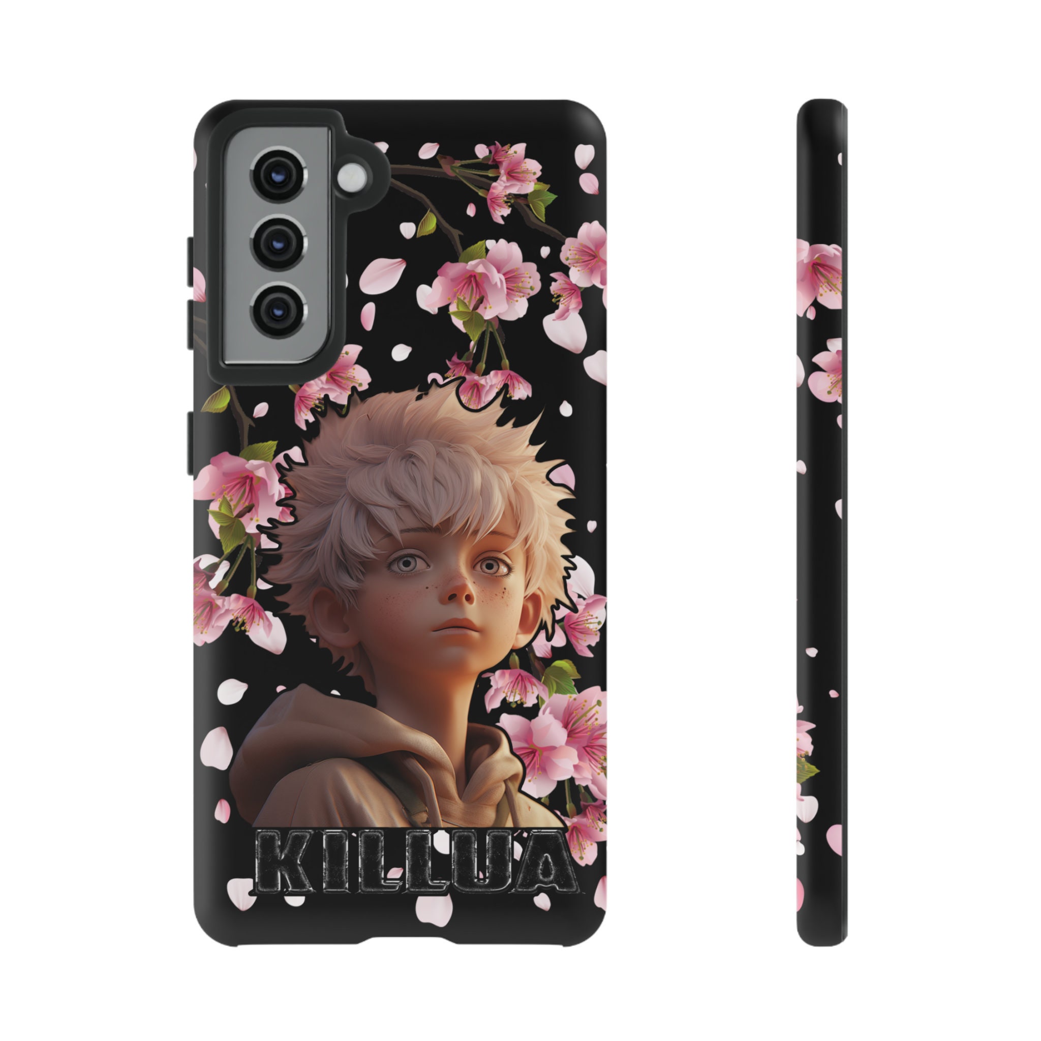 Killua Zoldyck Soft Aesthetic Pastel Pink Anime Hunter X Hunter Phone ...
