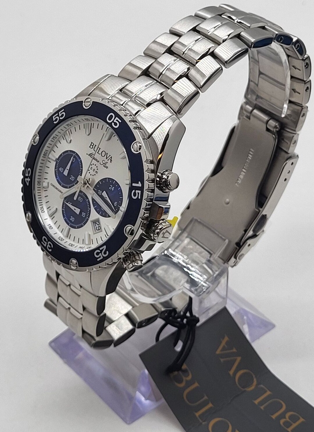 Bulova Marine Star Collection, Men's Quartz Watch 98B423 - Etsy