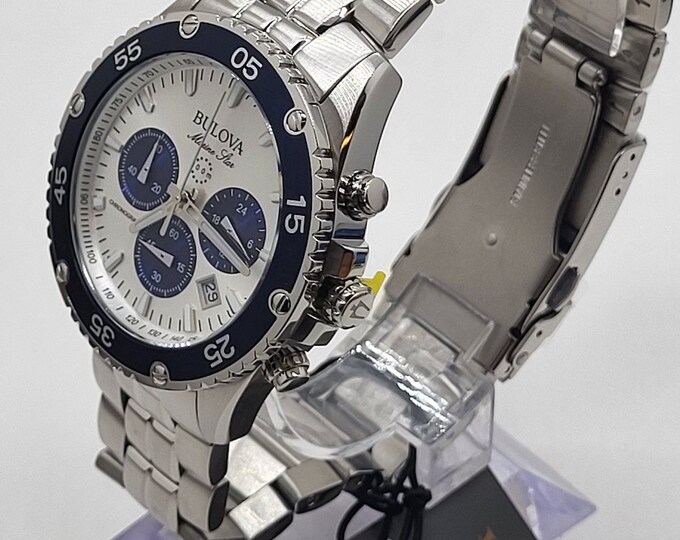 Bulova - Marine Star Collection, Men's Quartz Watch - 98B423 - Etsy