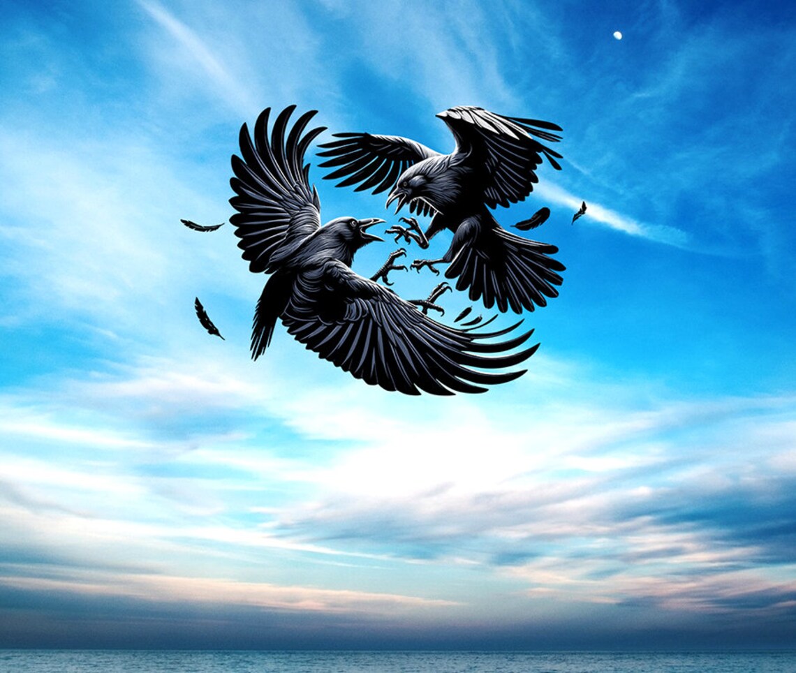 High Quality Crow Images SVG, Black Crow Images, Vector Crows, Picture ...