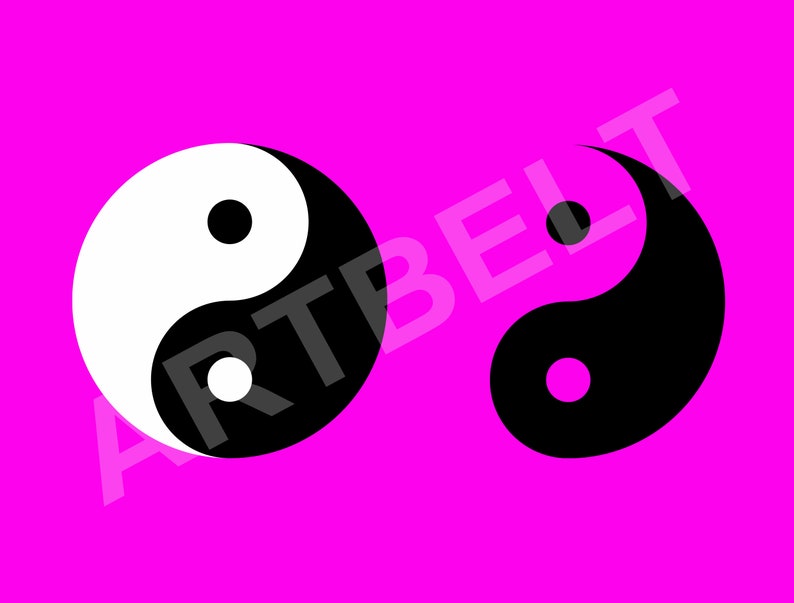 Yin Yang and Bagua Svg, Yin Yang Clipart, Bagua Clipart, Tai Chi Svg - Etsy