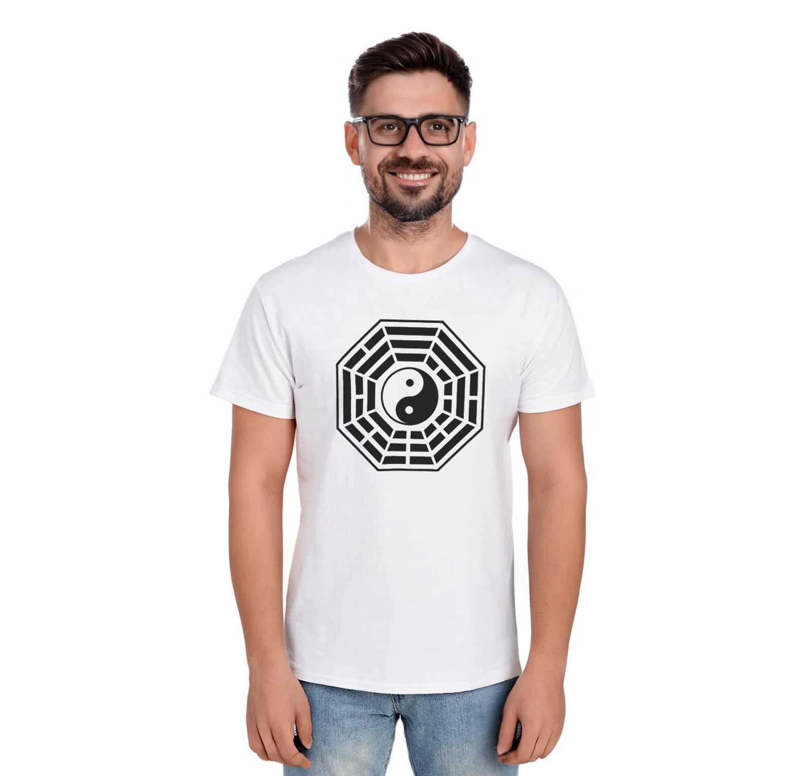 Yin Yang and Bagua Svg, Yin Yang Clipart, Bagua Clipart, Tai Chi Svg - Etsy