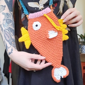 PDF Useful Fish Bag Crochet Pattern - Etsy