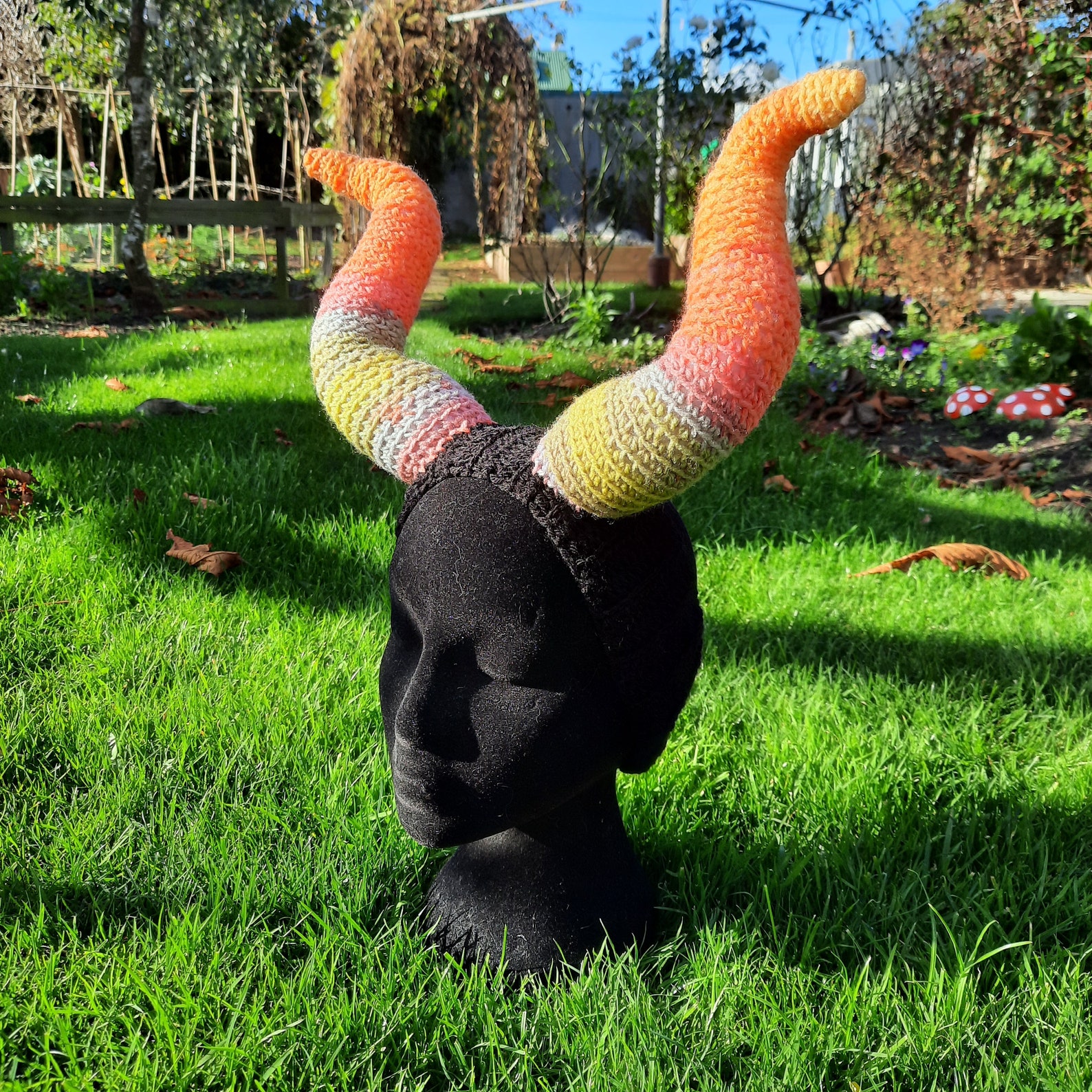 PDF Horns Headband Crochet Pattern - Beginner Friendly - Etsy