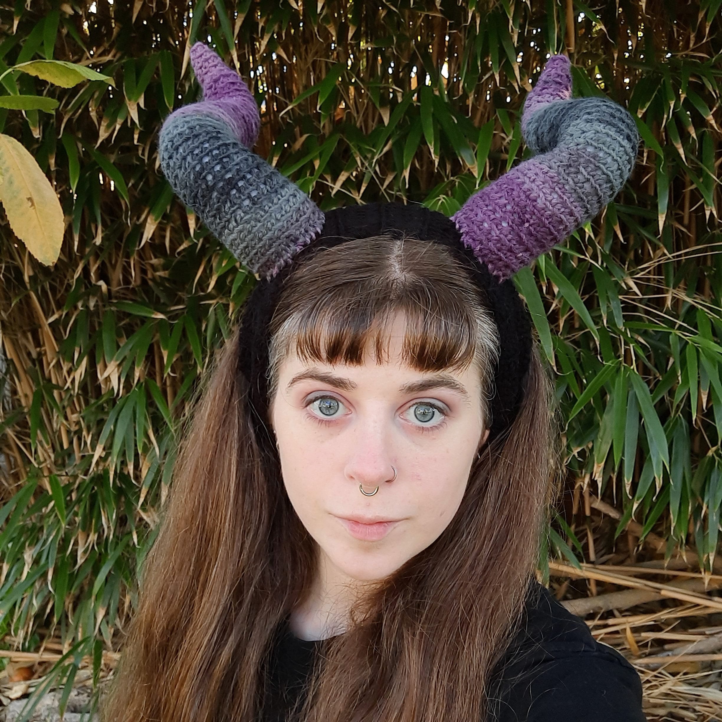 PDF Horns Headband Crochet Pattern - Beginner Friendly - Etsy