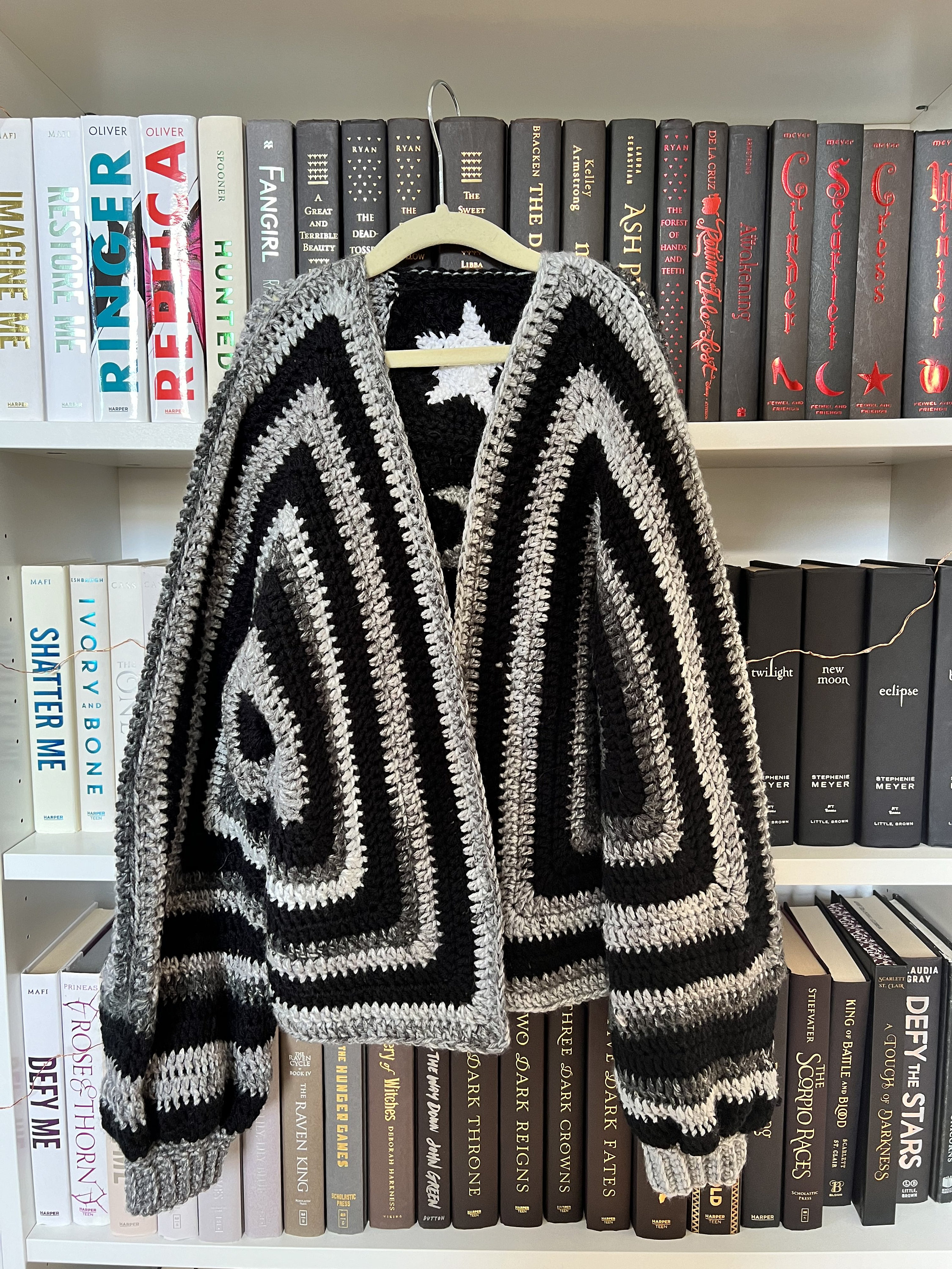 Night Court Inspired Solid Hexagon Cropped Cardigan PATTERN - Etsy