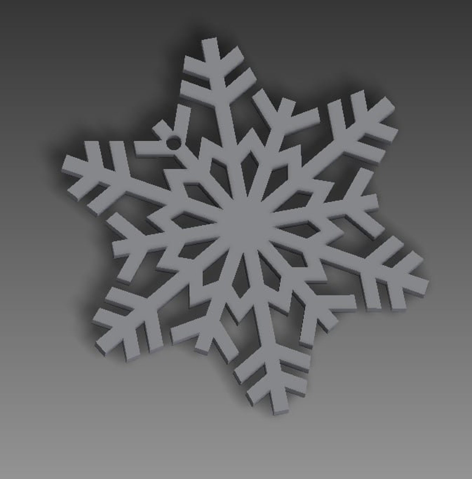 Set of 20 Snowflake Christmas Ornaments - Made in Michigan - Etsy