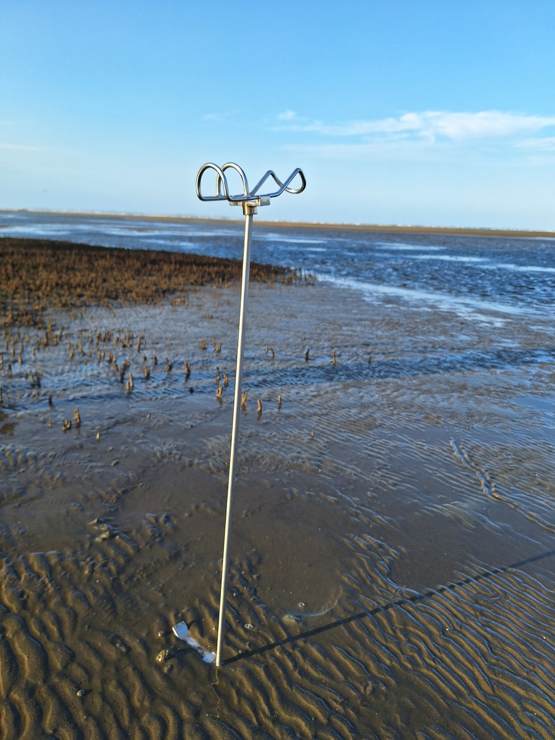 Light Stainless Steel Rod Holder - Etsy