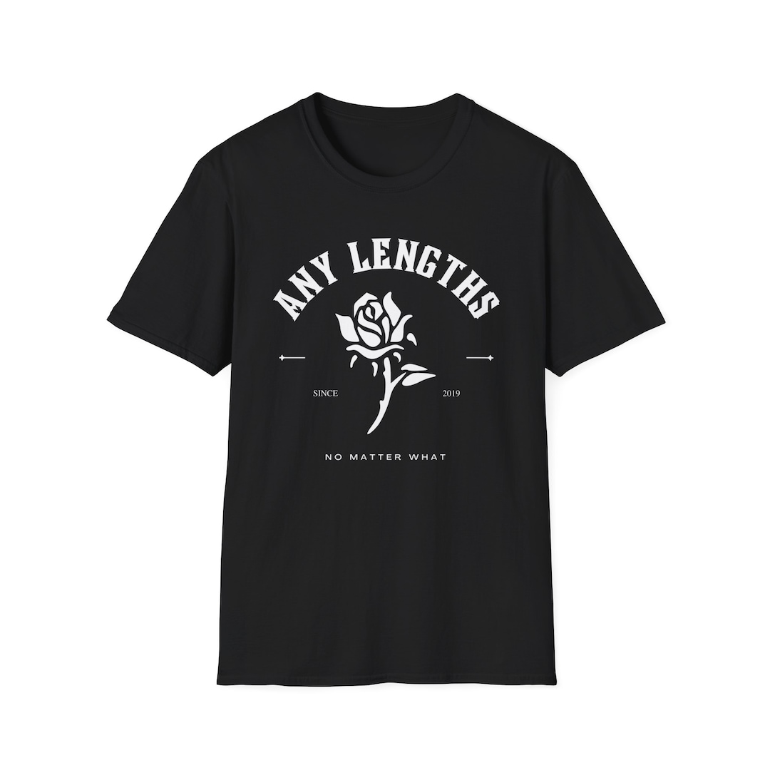 Any Lengths T-shirt. Addiction Recovery Gift, Recovery Shirt, Recovery ...