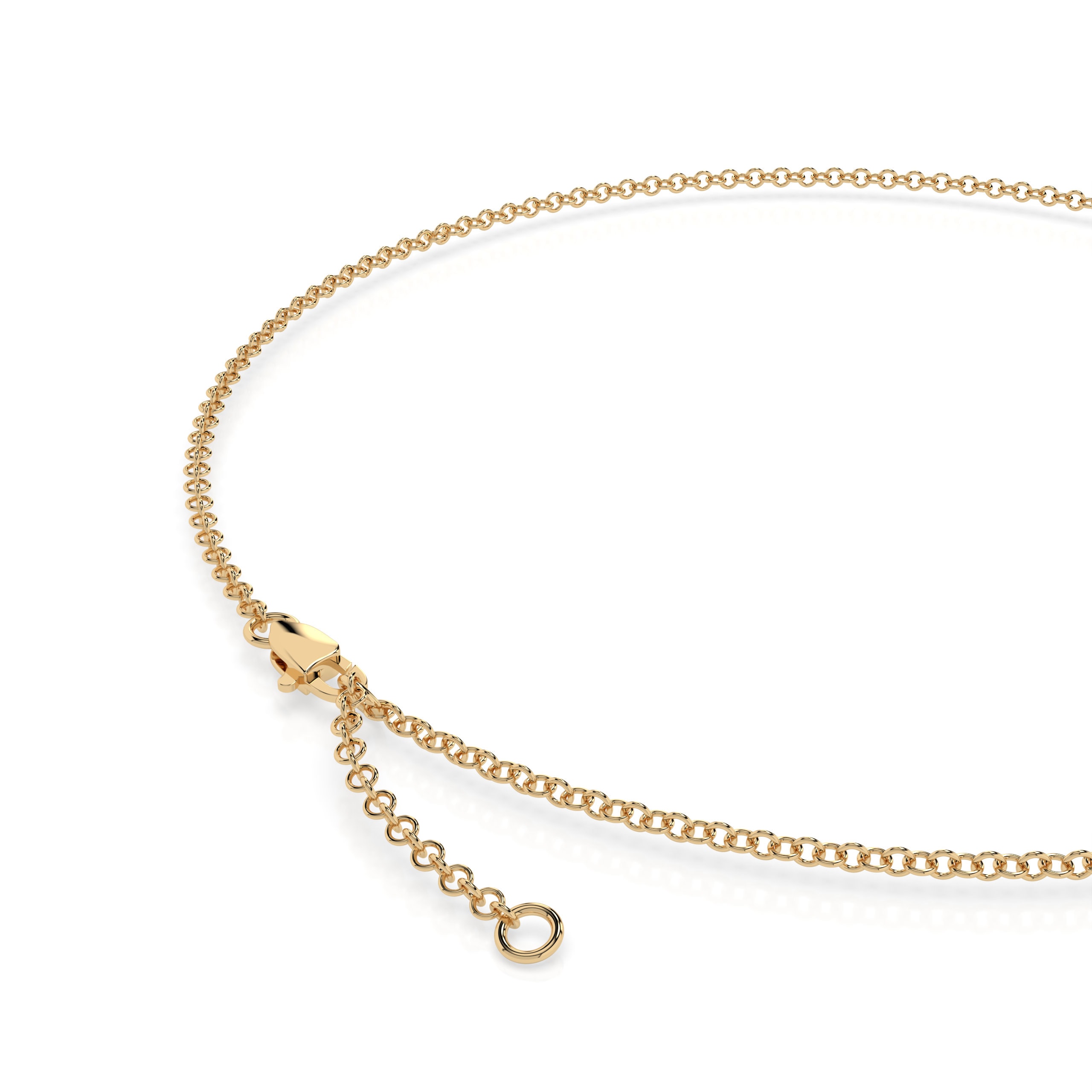 The Luciana Three-stone Natural Diamond Necklace Round Brilliant Cut ...