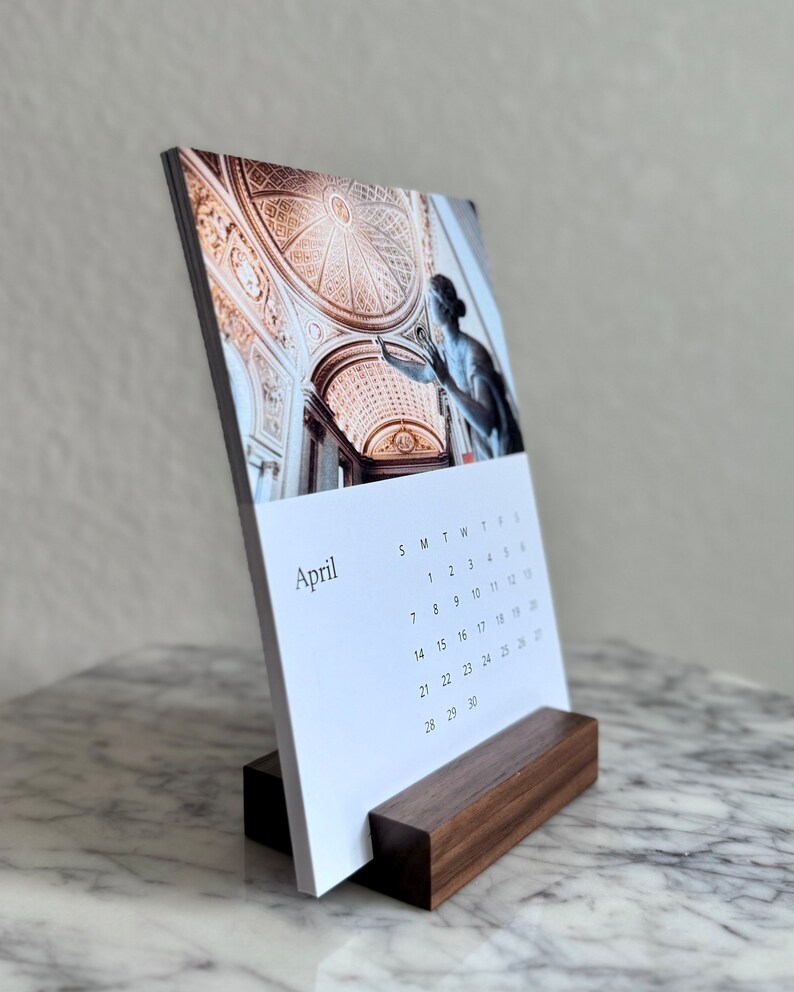 DESK CALENDAR // 2025 ITALY - Etsy