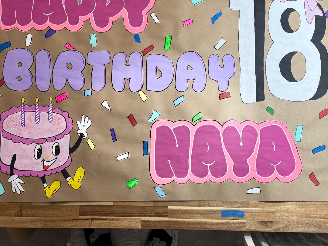 Hand Painted 3X5 Banners - Etsy