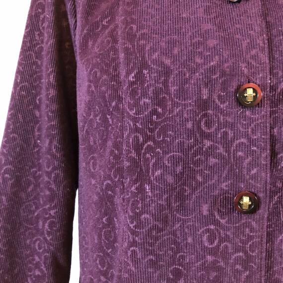 Veston en velours côtelé Mauve - Gem