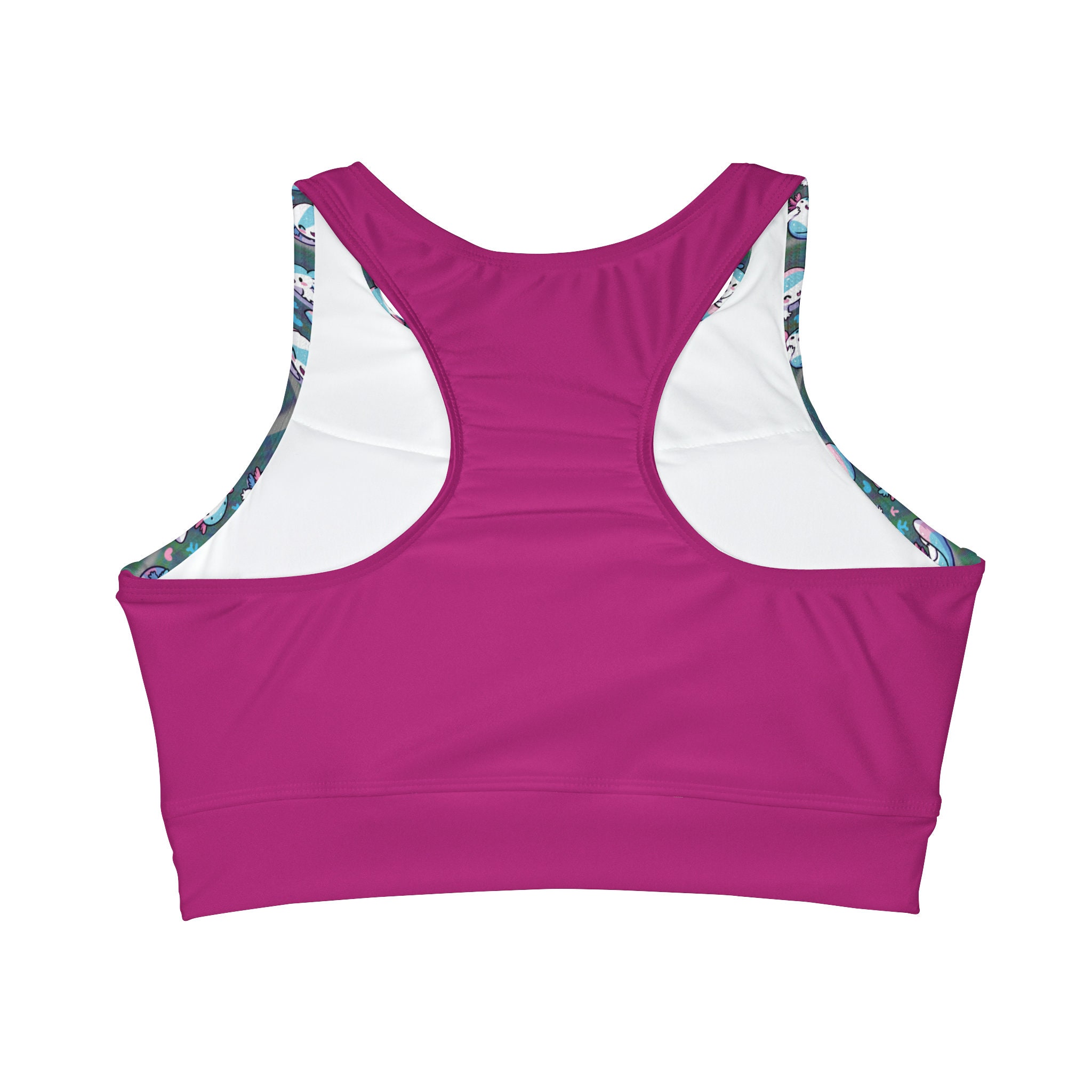 Axolotl Love. High Neck Crop Bikini Swim Top Sports Bra hot - Etsy