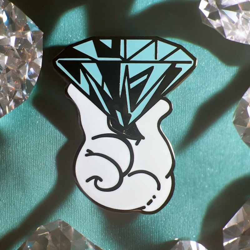 Custom Diamond Hat Pin - Etsy
