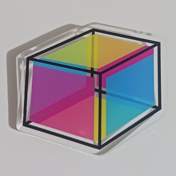 Cmyk Cube - Etsy