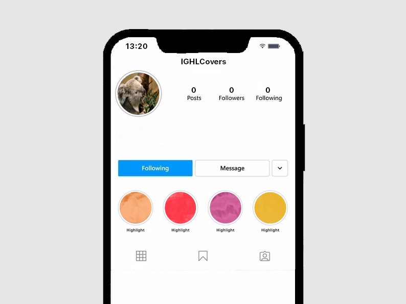 Instagram Highlight Covers | INSTANT DOWNLOAD | Big Tranquil Watercolor ...