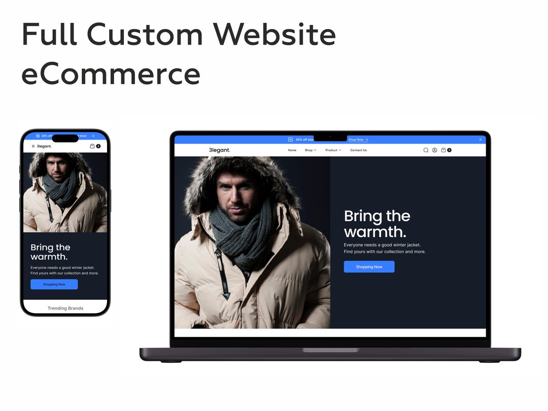 Bespoke Website, Custom Website Design, Ecommerce Website, Catalogue ...