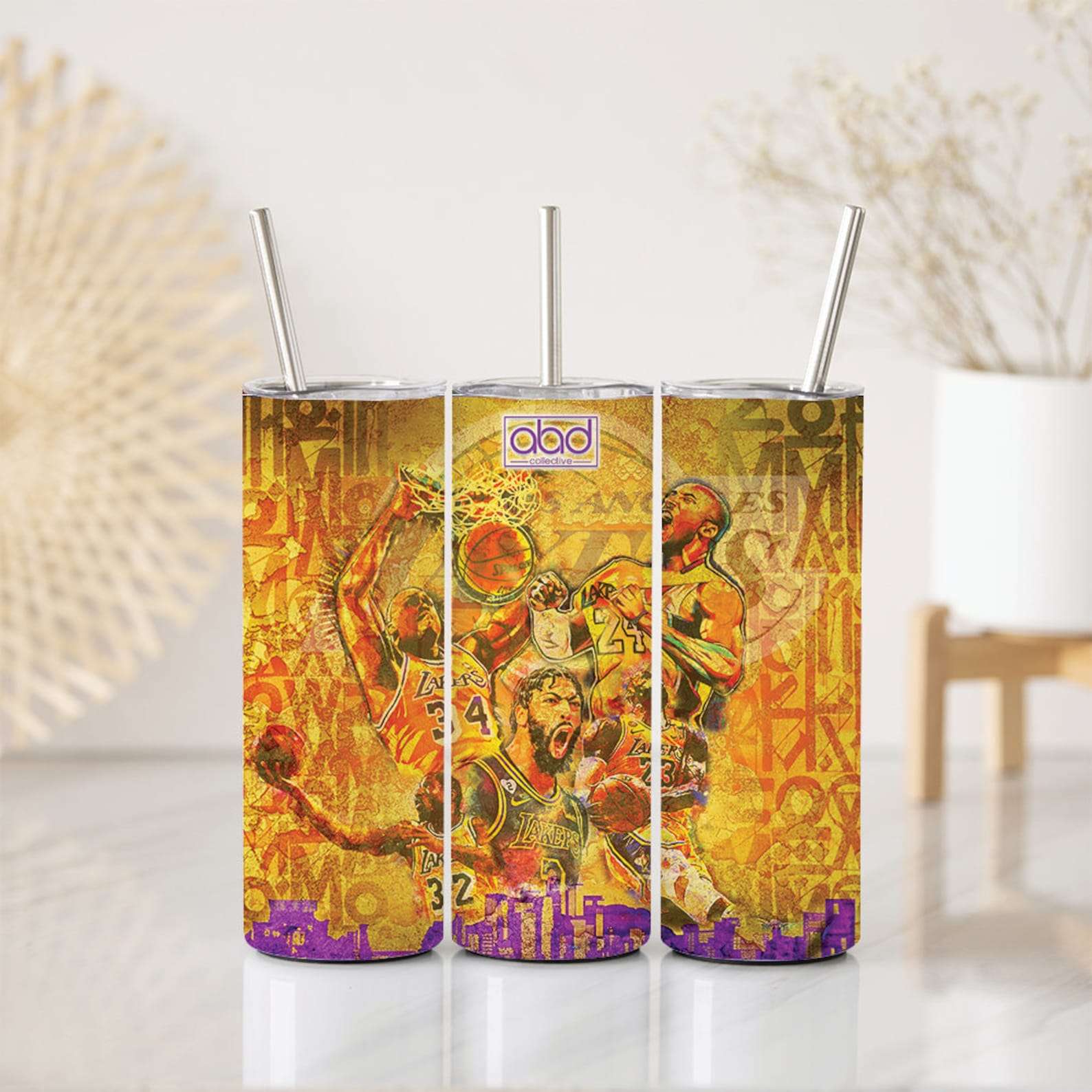 Lakers Legends Collage - Digital Download Tumbler Wrap for 20oz Tumbler ...