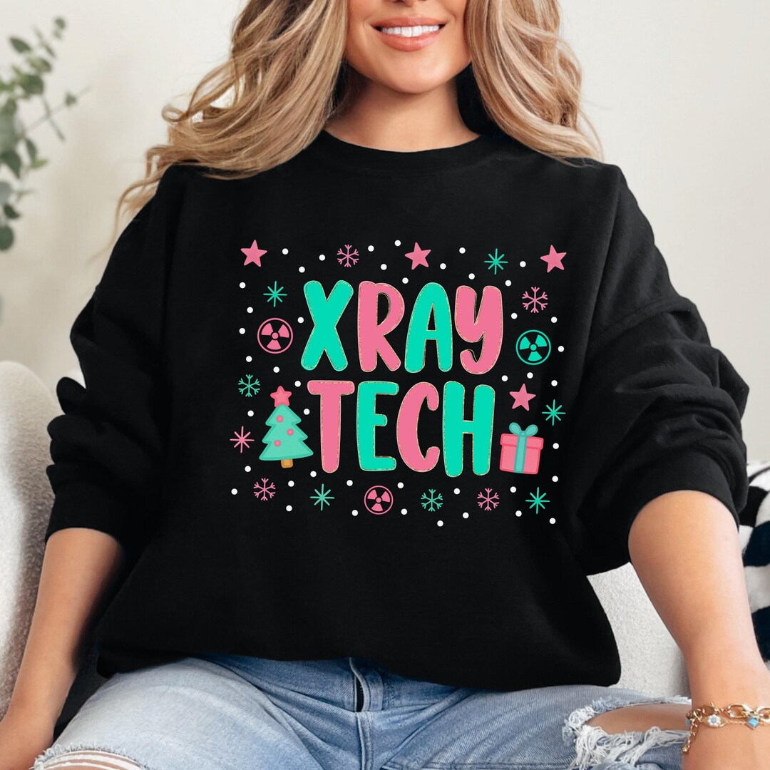 Xray Tech Christmas Shirt, Radiology Christmas Sweatshirt, Radtech Xmas ...
