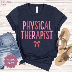 Physical Therapist Shirt, Valentine's Day PT Shirts, Rehab Therapist ...