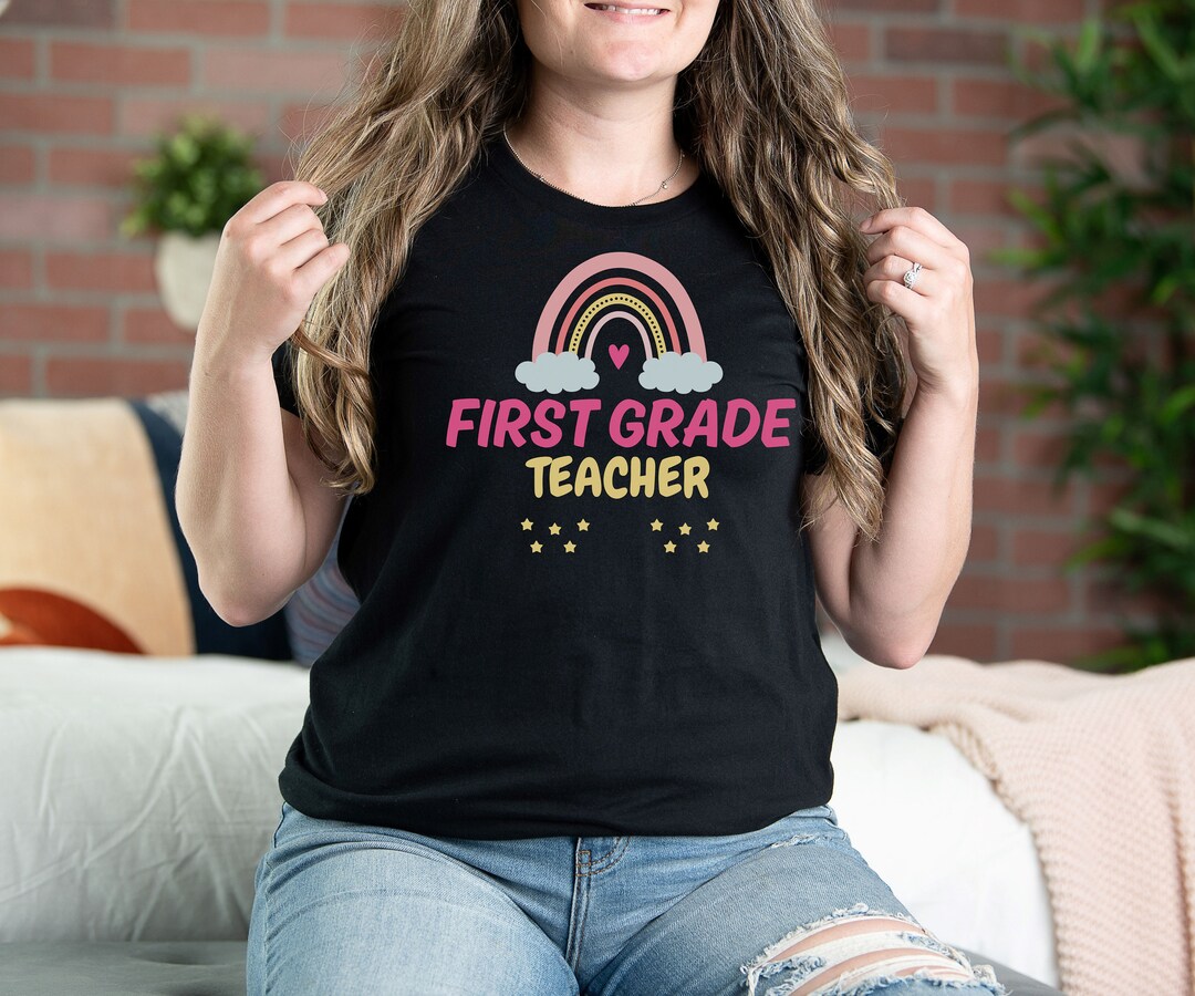 First Grade Tee Ignite Back-to-school Magic With Our Ultimate Teacher ...